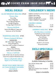 Court Farm Shop Delicatessen | Court Farm Shop